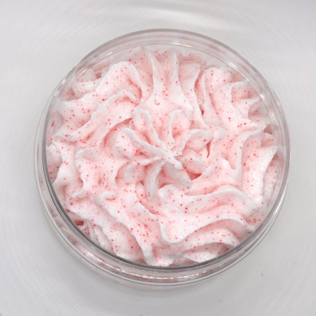 Foaming Sugar Scrub with Peppermint & Jojoba Beads – Under The Divi